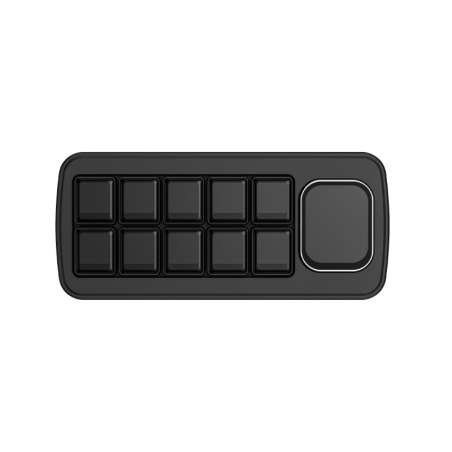 Waveshare MK10 Multi-Functional AI Voice Control Panel, 10× 0.85inch ...