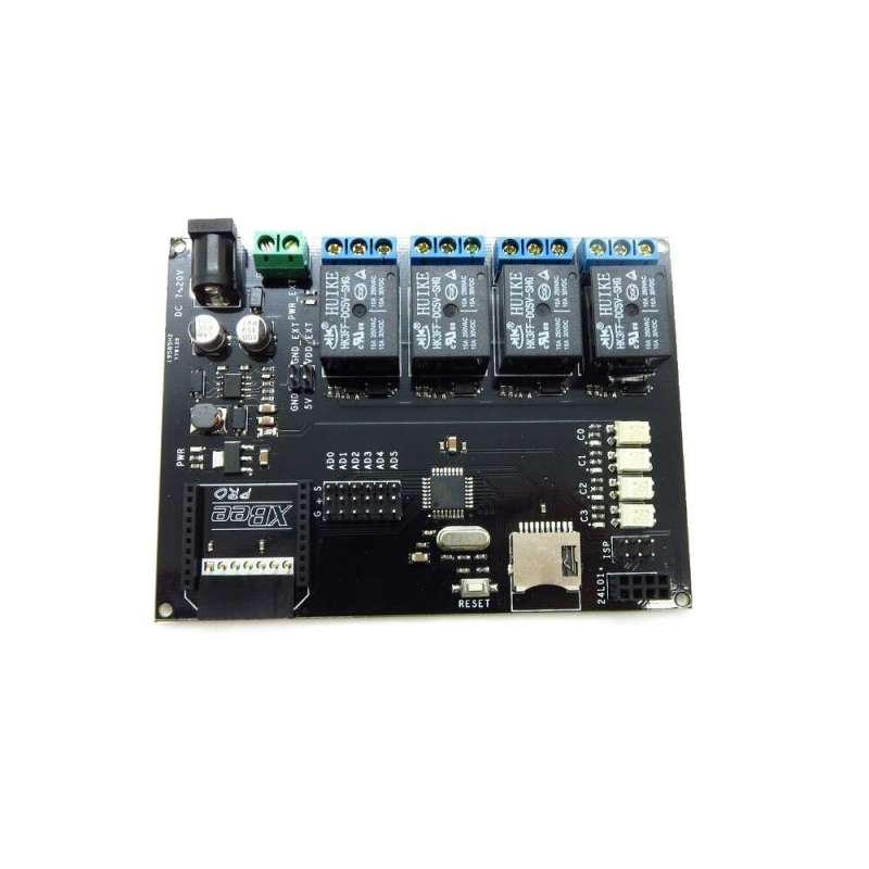 RBOARD (Itead IM120618001) Arduino board 4Ch. isolated relays, XBee ...