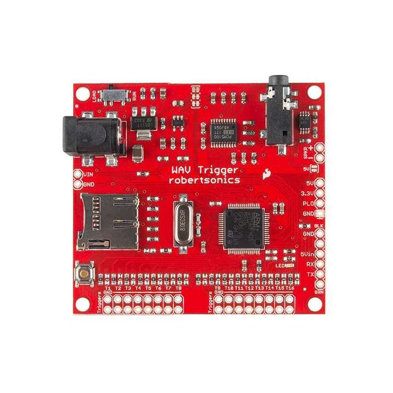 WAV Trigger (Sparkfun WIG-12000) audio development platform