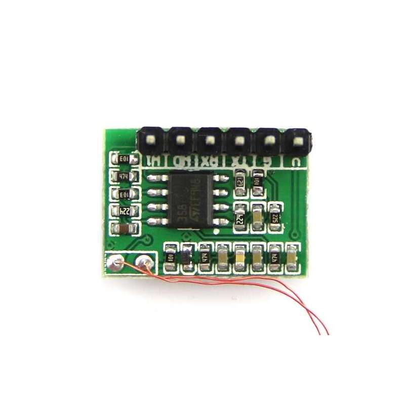 Mini 125Khz RFID Module - Pre-Soldered Antenna (35mm Reading Distance)