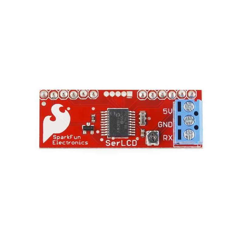 Serial Enabled LCD Backpack (Sparkfun LCD-00258)