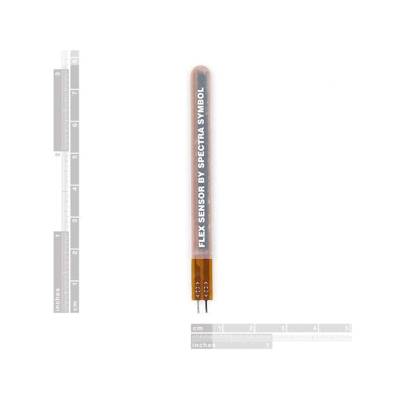 Flex Sensor 2.2" (Sparkfun SEN-10264) Spectra Symbol FS2-L-055-103-ST