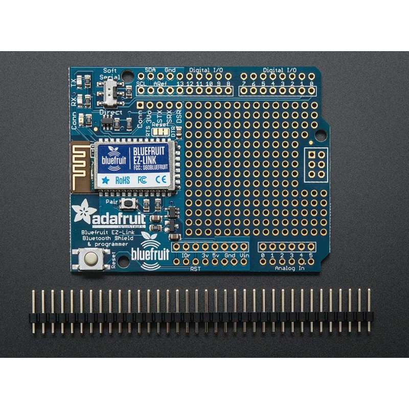 Bluefruit Ez Link Shield Bluetooth Arduino Serial And Programmer