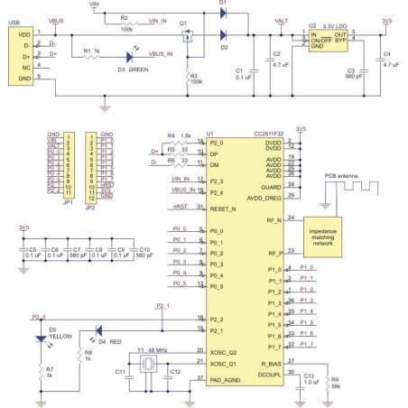 Wixel Programmable USB Wireless Module Fully Assembled (POLOLU-1336)