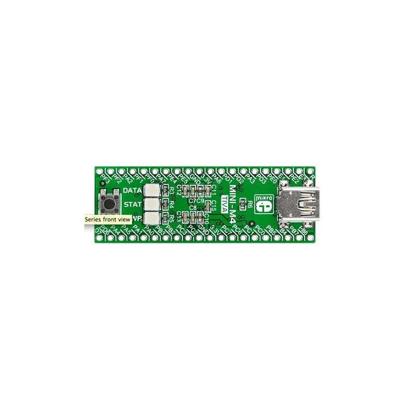 MINI-M4 for Tiva C Series (MIKROE-1595) ARM® Cortex™-M4 TM4C123GH6PM