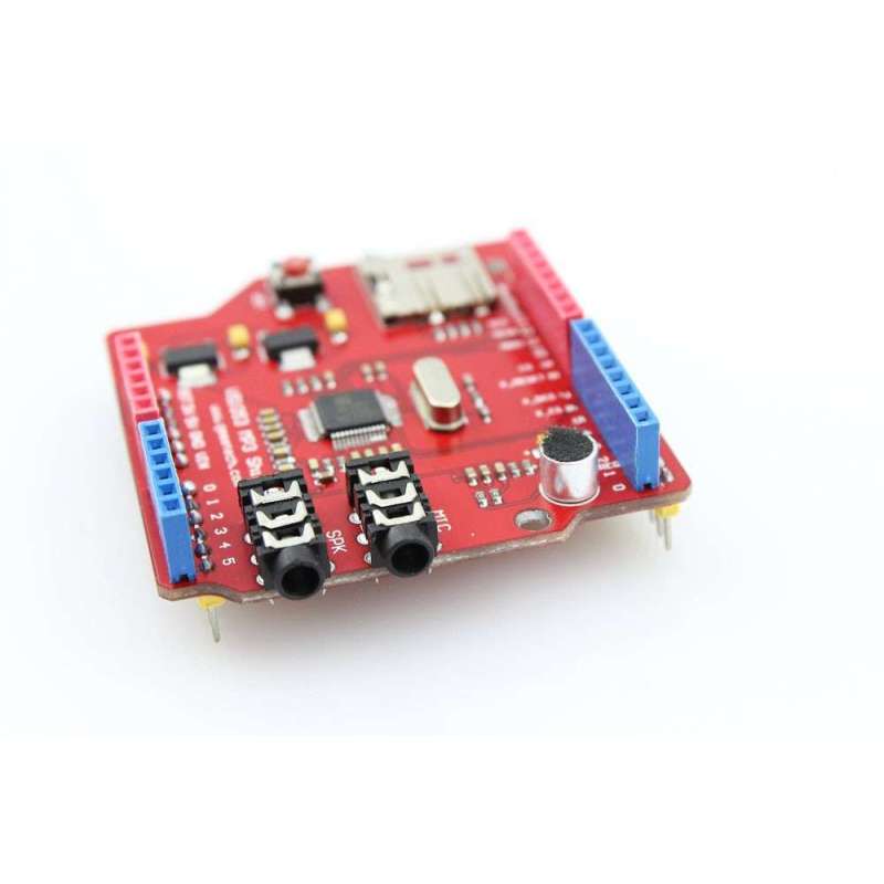 VS1053 MP3 Shield for Arduino (ER-ASVS1053MP) Ogg Vorbis/MP3/AAC/WMA ...
