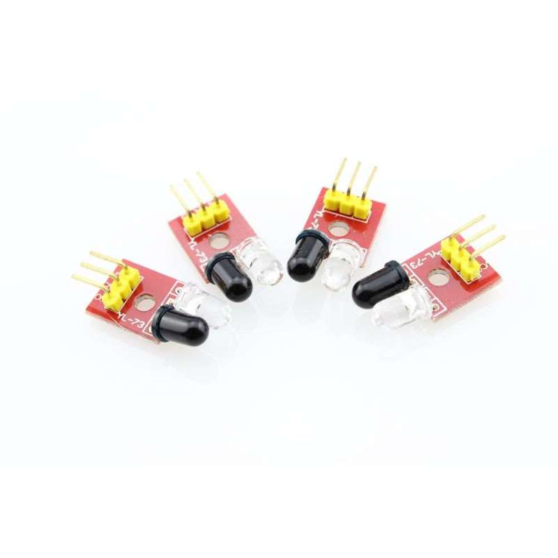 4 Channels IR Reflective Sensor (ER-SPS40201S) 4-way Infrared Tracking Sensor