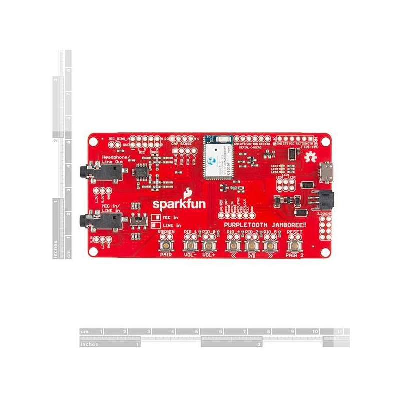 Purpletooth Jamboree - BC127 Development Board (Sparkfun WRL-11924 ...