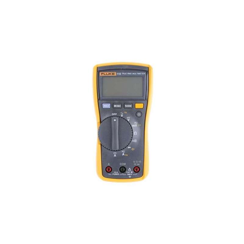 FLUKE 115 + 1AC-II VoltAlert voltage detector + C90 soft case
