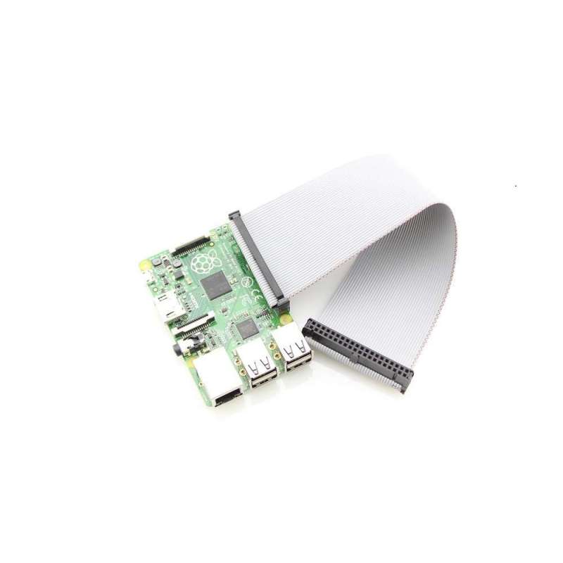 GPIO 40pin Ribbon IDC Cable for Raspberry Pi B+ 2/3/4 (ER-RA000021R)