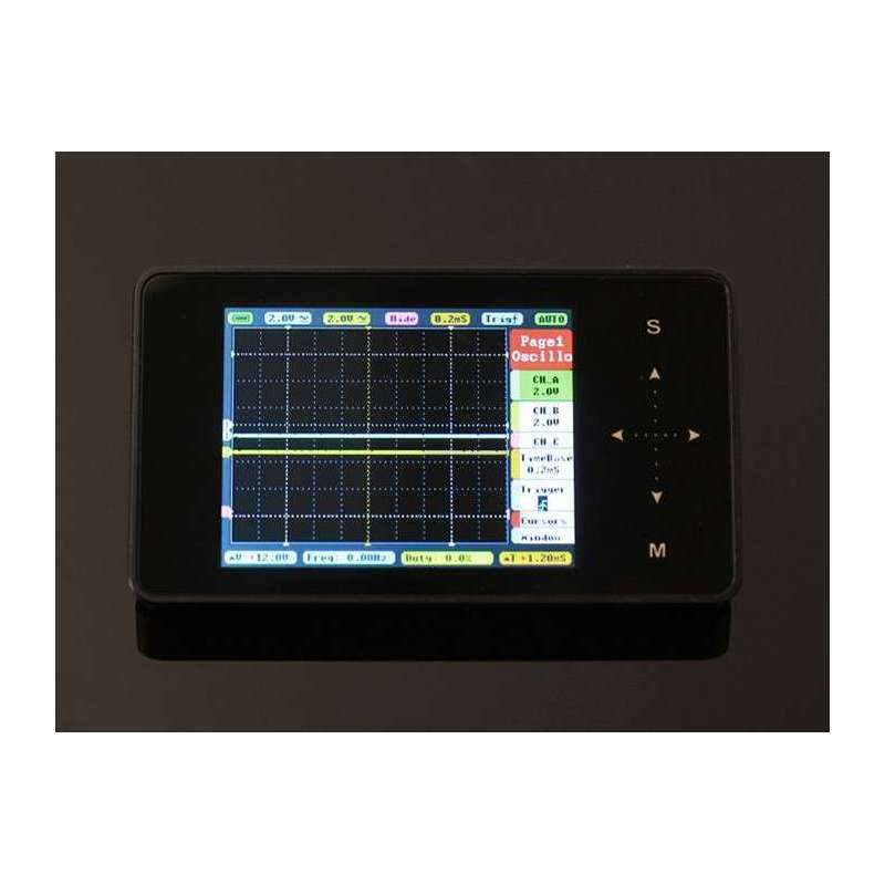 DSO Touch (Seeed 110060069) 2ch digital oscilloscope, Touch screen ...