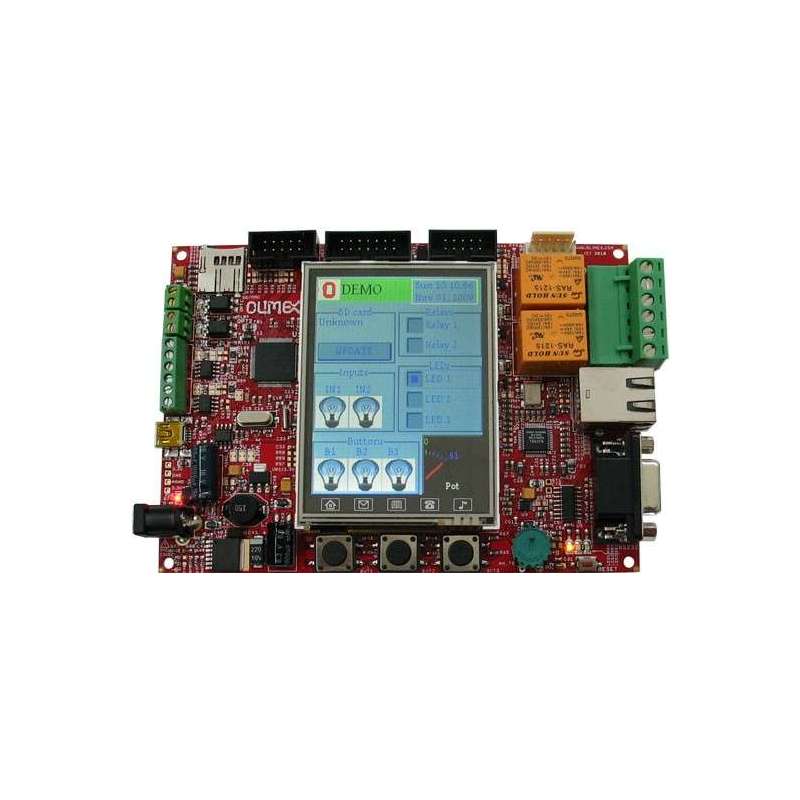 PIC32-MAXI-WEB (Olimex) WEB SERVER PIC32MX795F512 +TFT DISPLAY