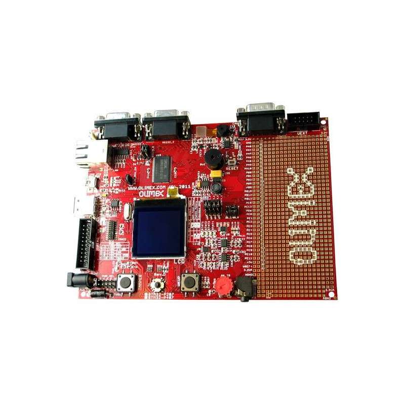 Stm32 P207 Olimex Devboard For Stm32f207 Cortex M3