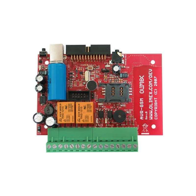 AVR-GSM (Olimex) ATMEGA32+GSM/GPRS MODULE 850/900/1800MHZ