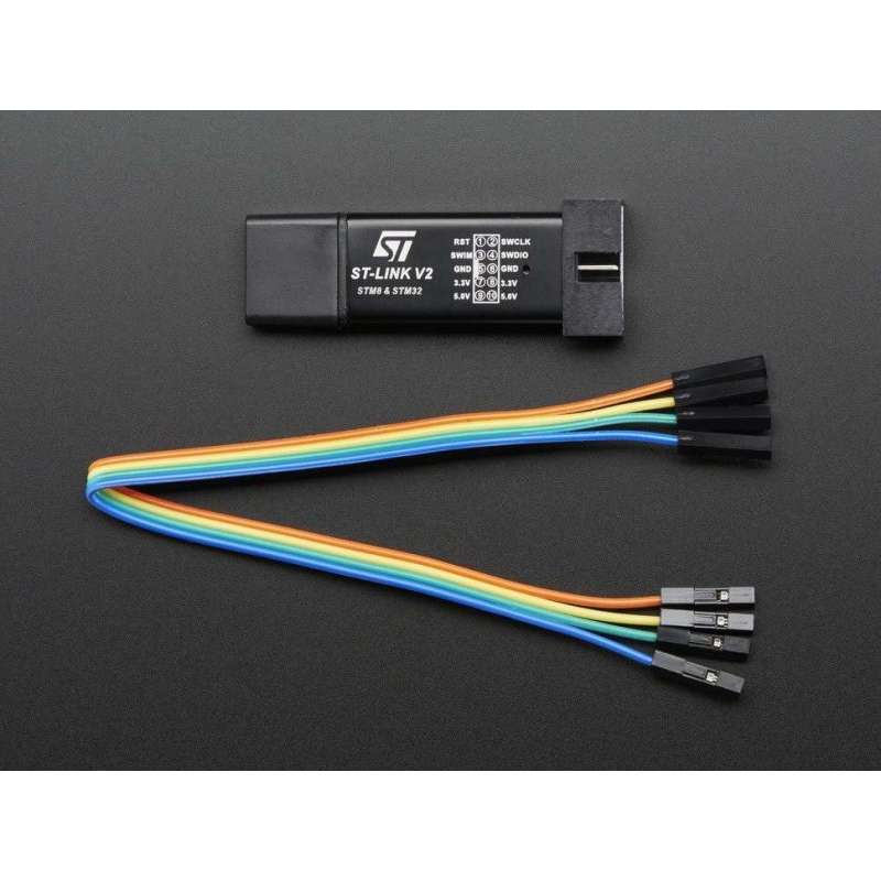 St Link Stm8stm32 V2 Programmer And Emulator Adafruit 2548 7645