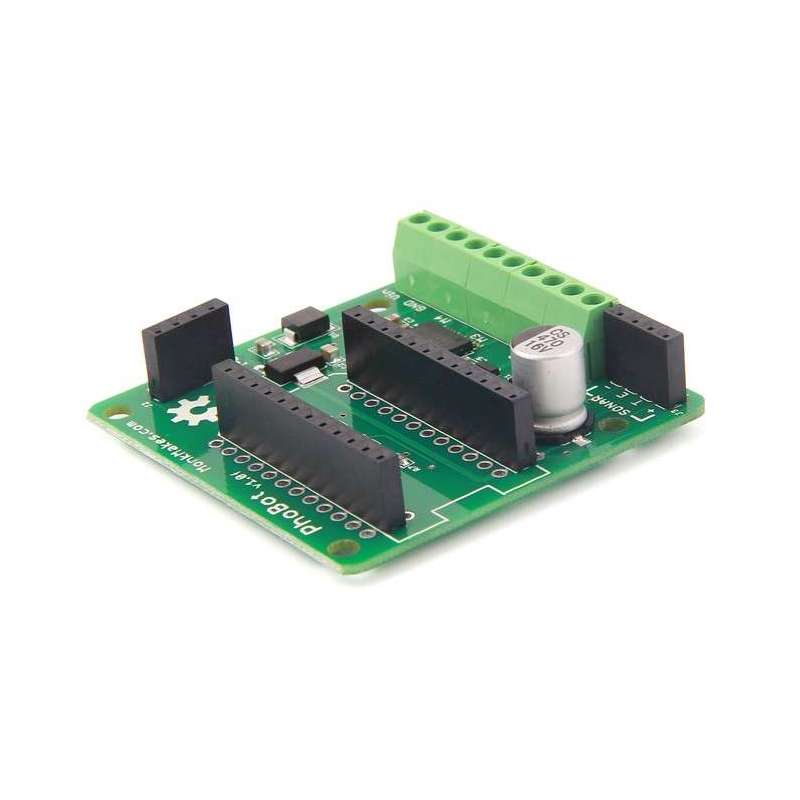 PhoBot (Seeed 114990229) TB6612FMG motor shield for Spark Core Photon