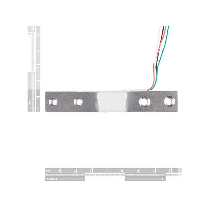 Load Cell - 10kg, Straight Bar TAL220 (Sparkfun SEN-13329)
