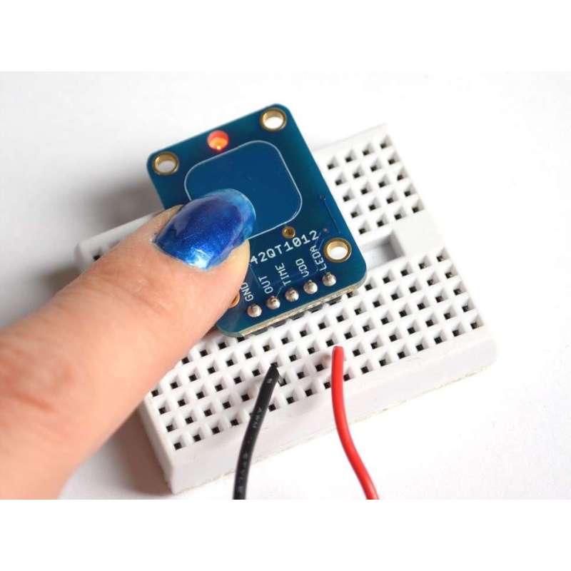 Standalone Toggle Capacitive Touch Sensor Breakout At42qt1012 Adafruit