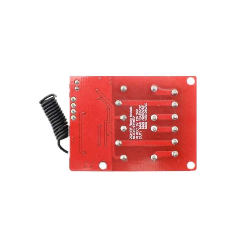 2 Channels Relay RF wireless Remote Control Module DC 5V (ER-CRF00502C)
