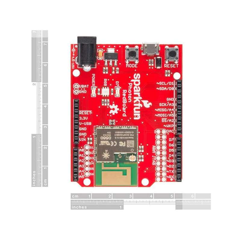 SparkFun Photon RedBoard (Sparkfun DEV-13321) STM32F205, 2.4GHz IEEE ...