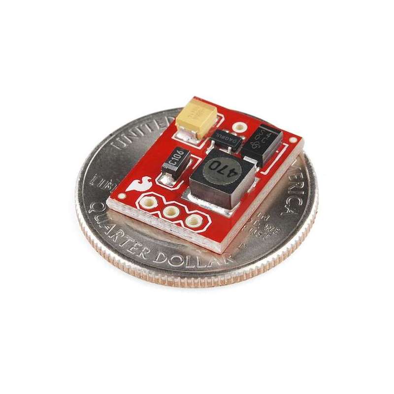 3.3V Step-Up DC-DC converter NCP1402 (SparkFun PRT-10967)