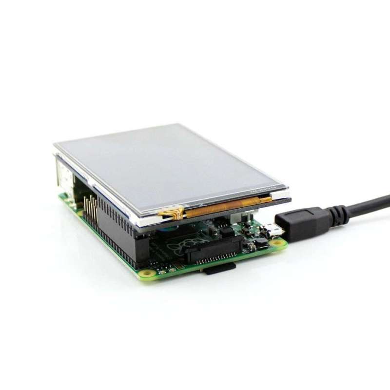 3.5inch RPi LCD (A) (Waveshare) 320×480 Touch Screen TFT LCD for ...