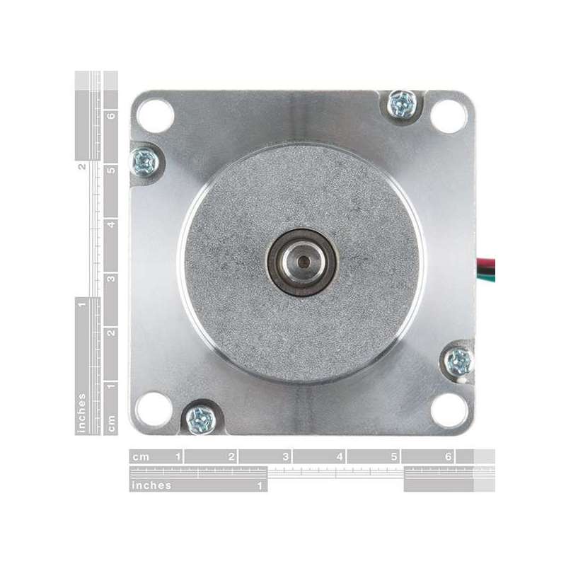 Stepper Motor - 125 oz.in, 200 steps/rev, 600mm Wire (Sparkfun ROB-13656)