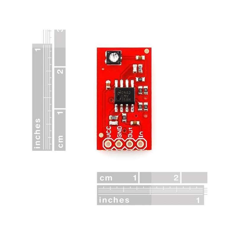 SparkFun OpAmp Breakout - LMV358 (Sparkfun BOB-09816) 2-stage amplifier