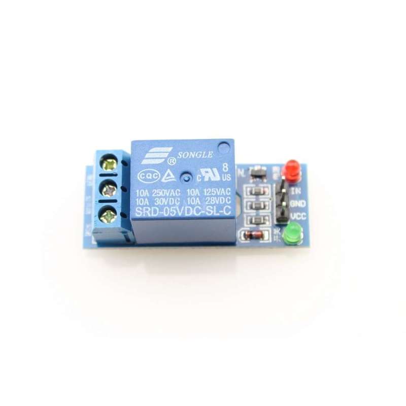 1-Channel Relay Module-10A (ER-ARE00101SL) 5V, Control : 10A@250VAC or ...