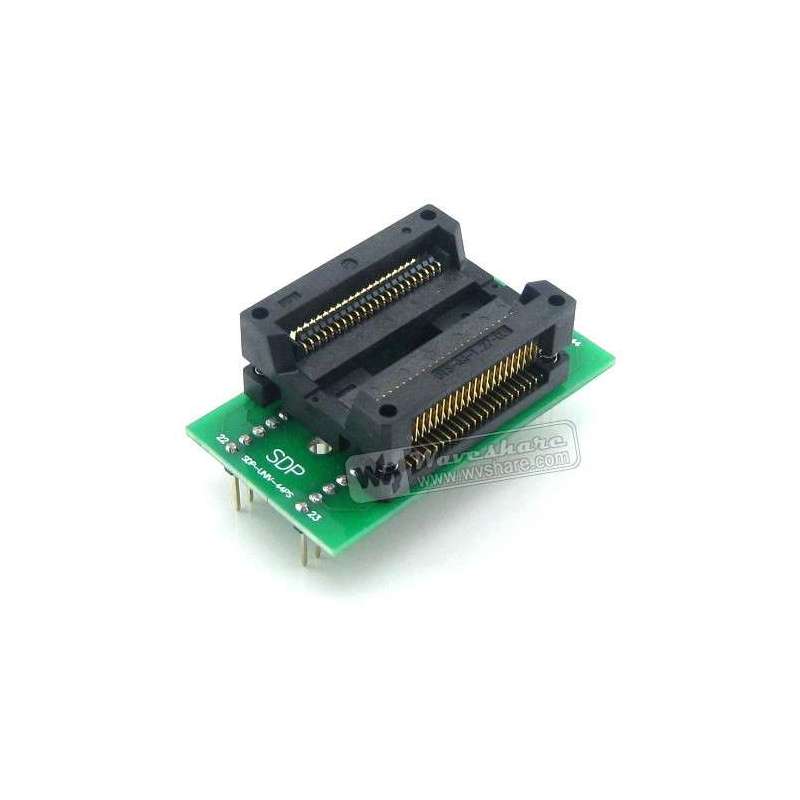 SOP44 TO DIP44, Programmer Adapter (Enplas/Waveshare)