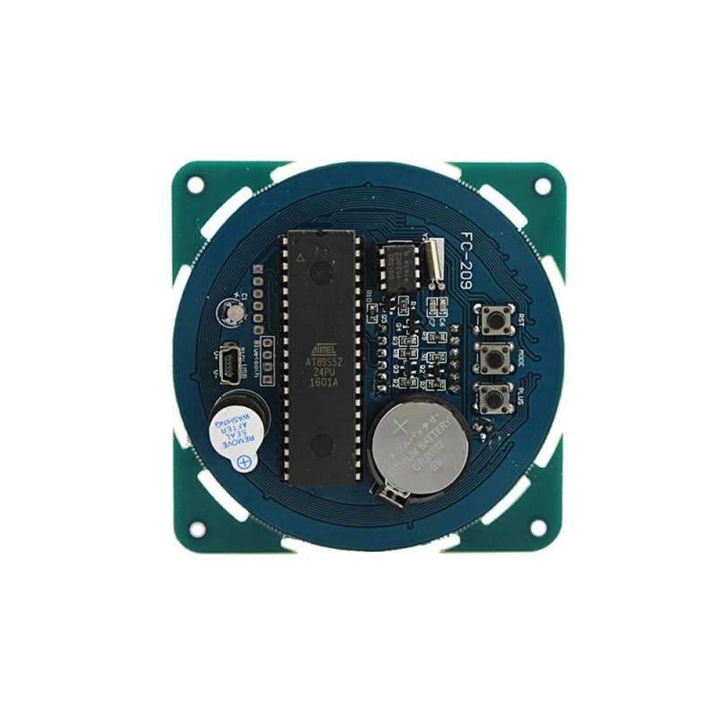 DIY Rotating LED Display Electronic Clock Module - Blue (ER-APK01302R)