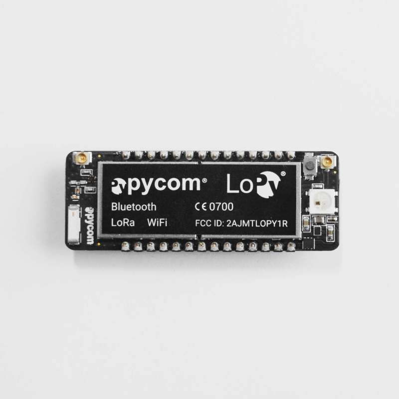 LoPy (pycom) LoRa + WiFi + BLE latest Espressif chipset, Ultra low power